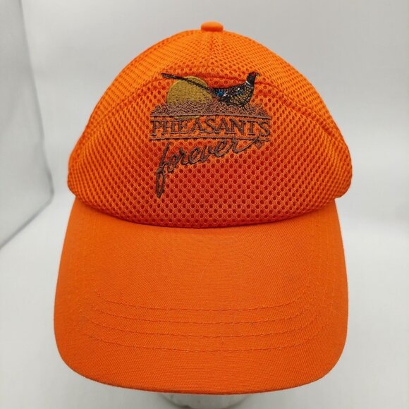 Unbranded | Accessories | Pheasants Forever Orange Hat Strapback Mesh ...